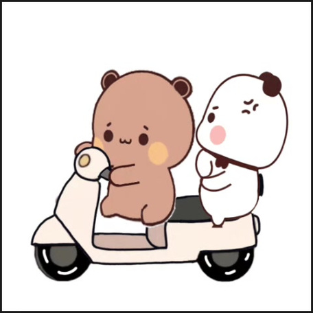 一二骑着布布的表情包图标