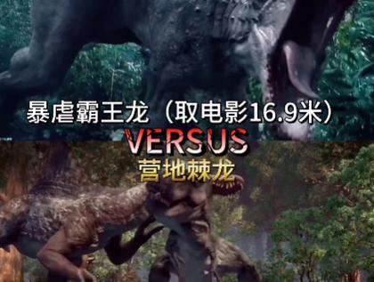 霸王龙和棘龙大战暴虐龙图标