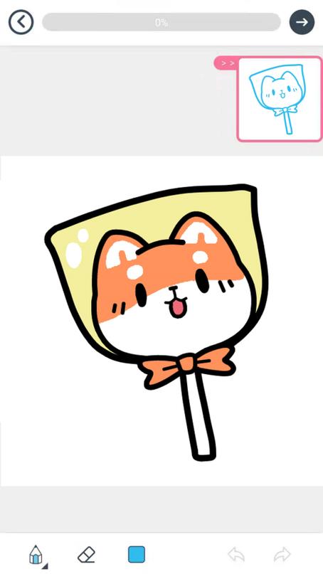 漫芽糖简笔画APP图标