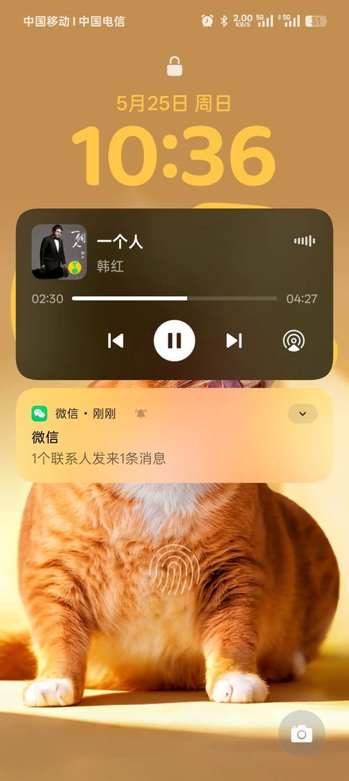 苹果锁屏微信信息内容显示图标