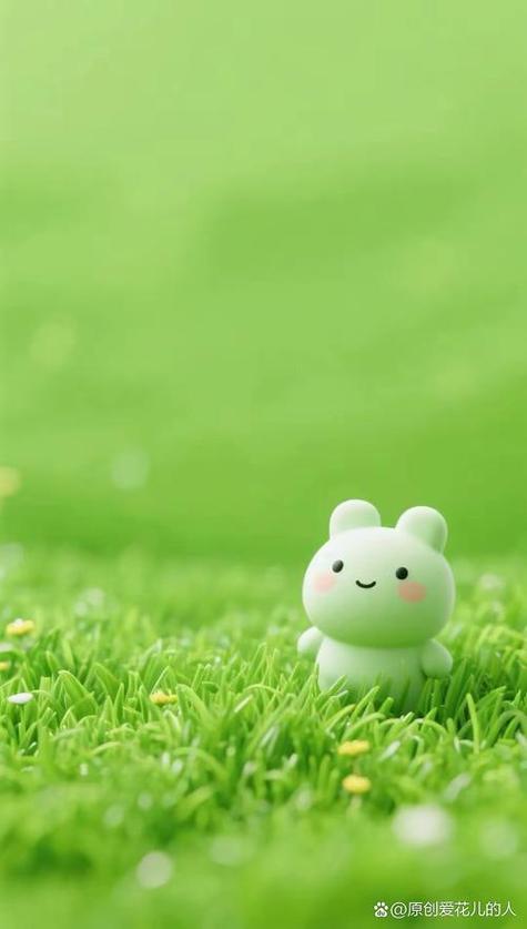 绿底背景图图标