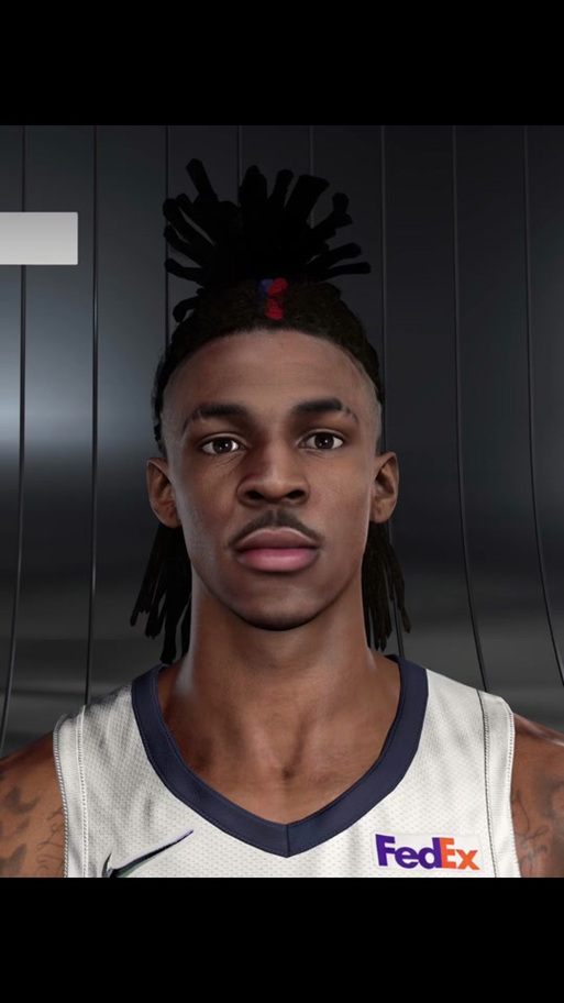 nba2k20莫兰特捏脸图标