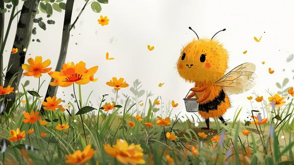 蜜蜂 动画图标