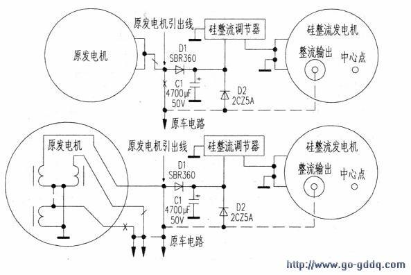 农用三轮车电路接线图图标