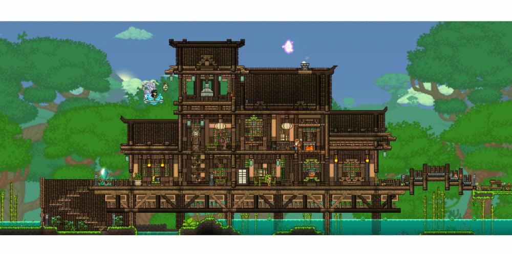 泰拉瑞亚房屋建筑截图