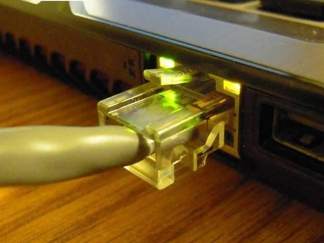 网络接口闪黄灯是什么意思截图