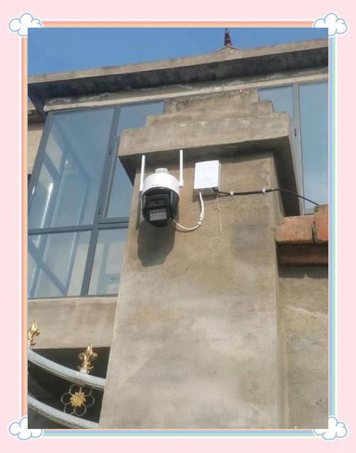 农村自建房室外监控安装图标