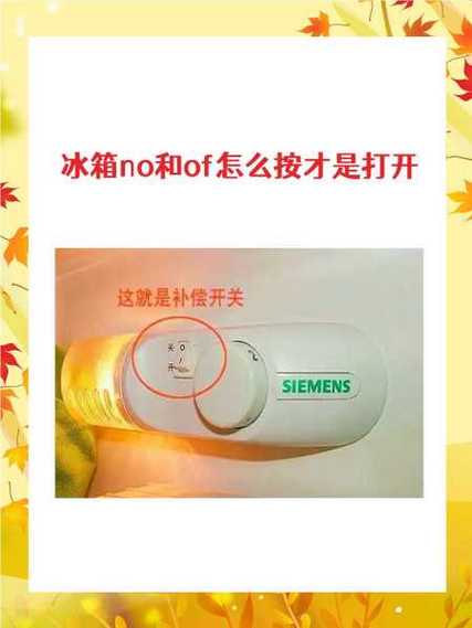 冰箱保鲜室开关哪个是开图标