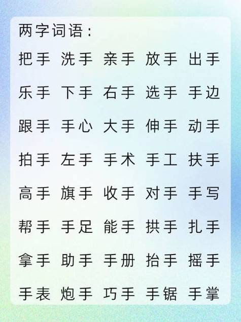 和能手相近的词语图标