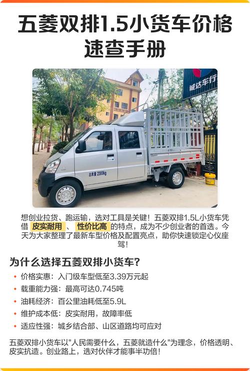 五菱新卡1.5双排价格图标
