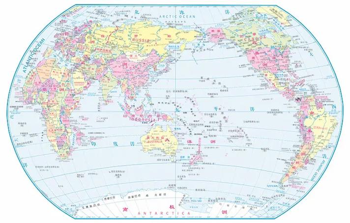 世界电子地图截图
