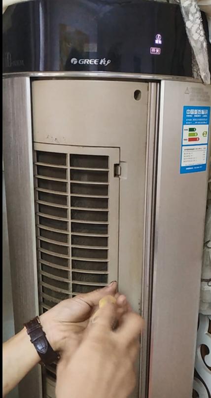 格力圆柱滤网拆卸图解图标