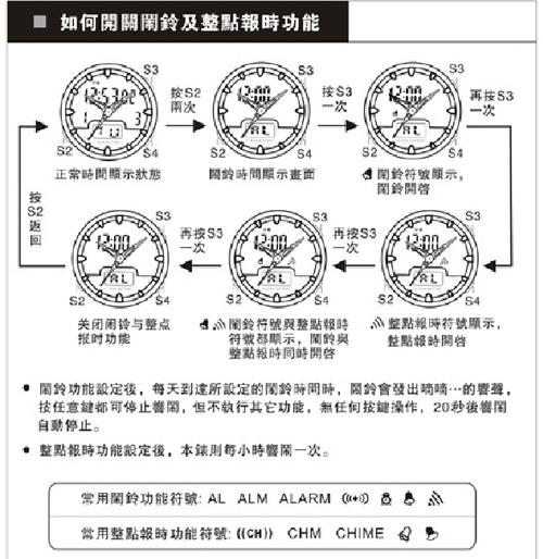 电子手表整点报时怎么调截图