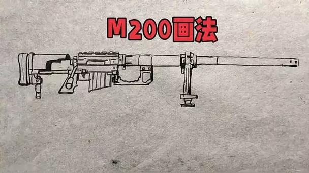 AWM狙击枪画法图标