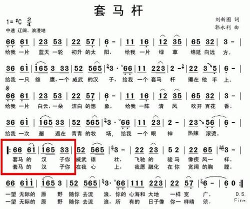 套马的汉子什么歌截图
