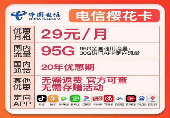 电信29元永久套餐卡图标