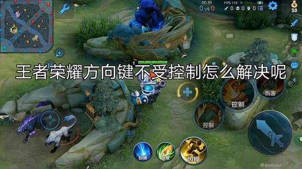 王者荣耀方向键不固定图标