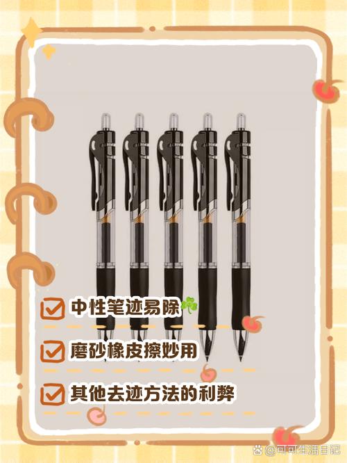 签字笔怎么无痕消除图标