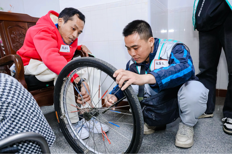 轮椅维修电话图标
