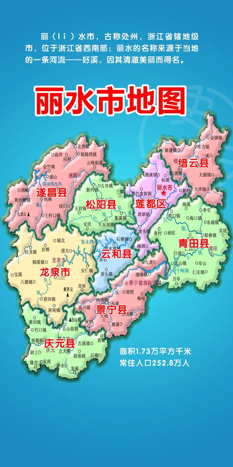 浙江丽水市区地图图标