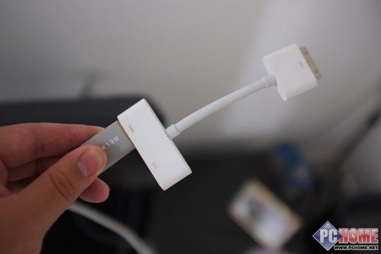 ipad用数据线连接电视图标