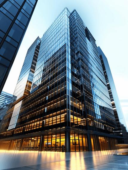 摩天大楼打造记金融办公室