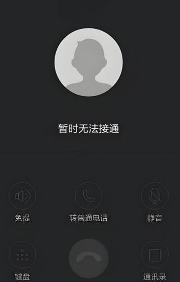 苹果手机无法拨打和接听电话图标
