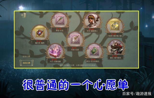 第五人格许愿单在哪里图标