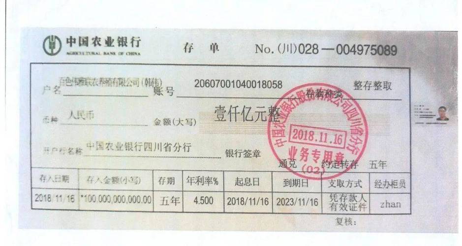 银行存单如何查询辨别真假缩略图