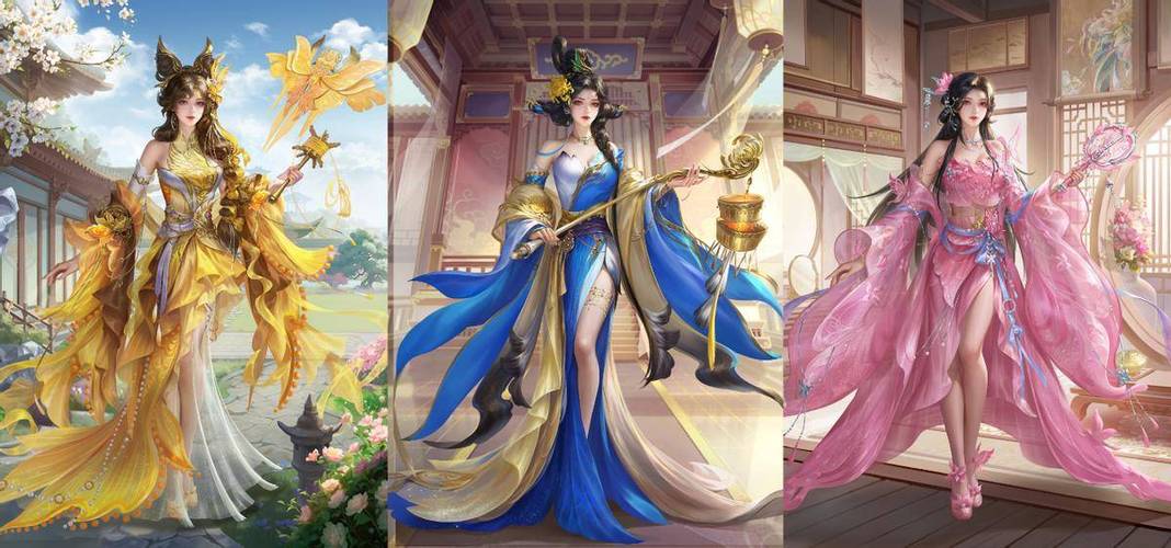 一款开局送三国美女的游戏截图