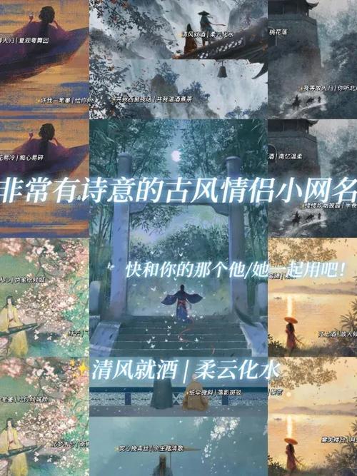 古风情侣网名 诗意游戏截图