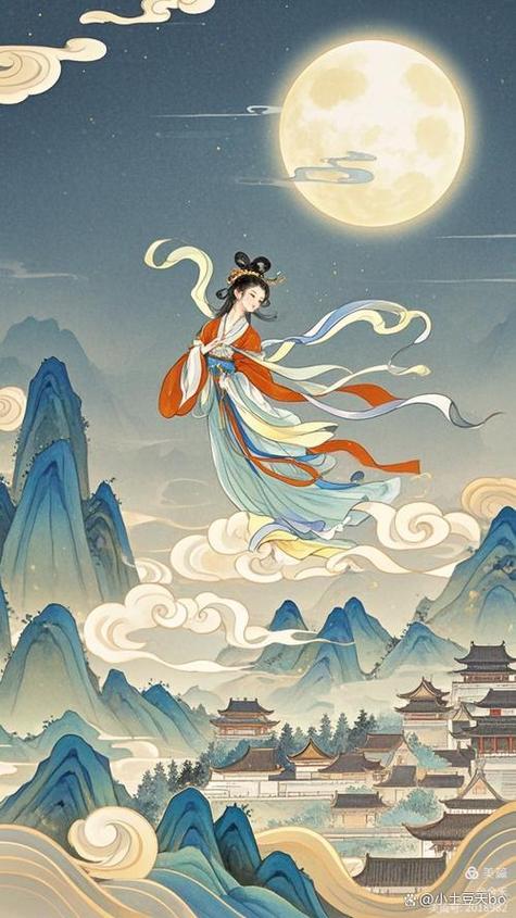 嫦娥图标