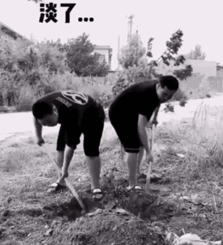 感情淡了埋了吧表情包图标