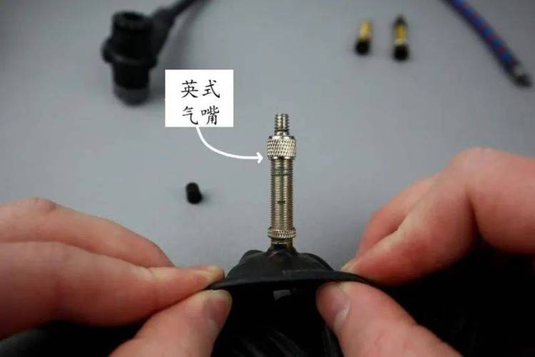 自行车气门芯安装步骤图标