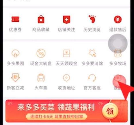 拼多多怎样修改免密支付图标