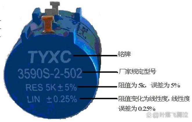 电位器型号怎么看图标
