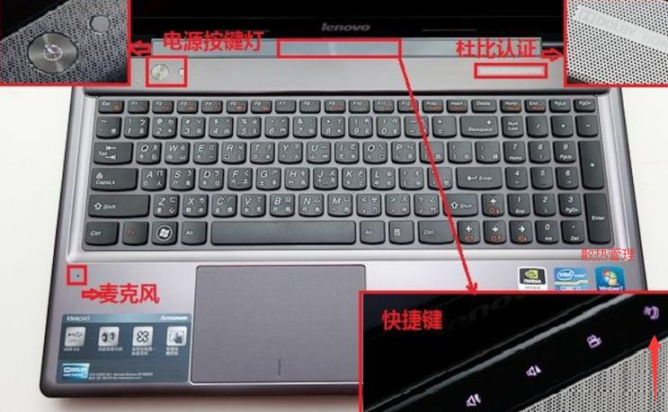 联想笔记本散热键挨着的键是什么