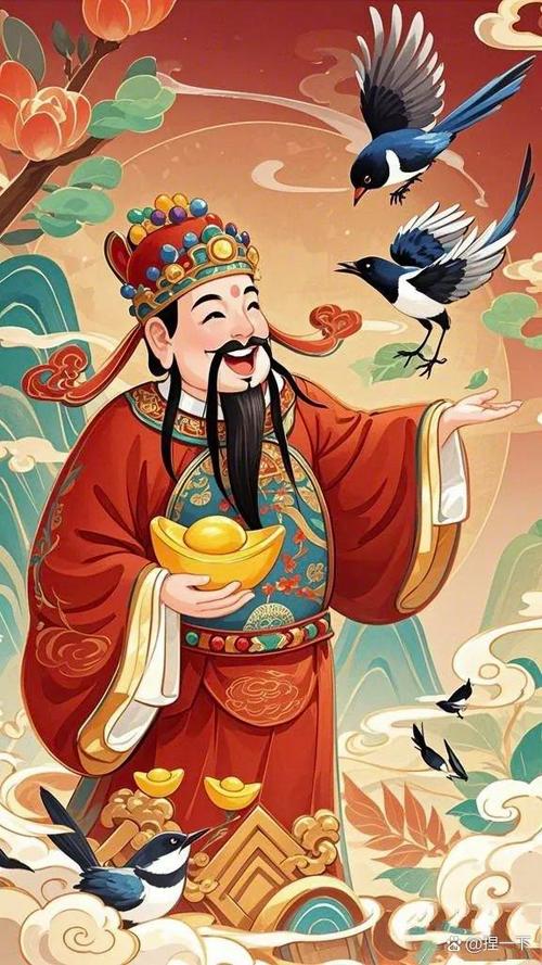 财运天降在哪里看图标
