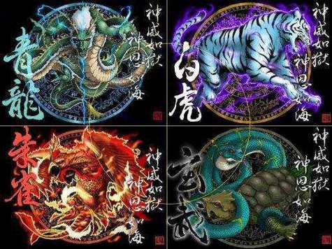 四大神兽vs五圣兽区别图标
