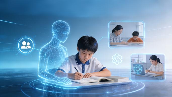 中小学公益测评研究图标