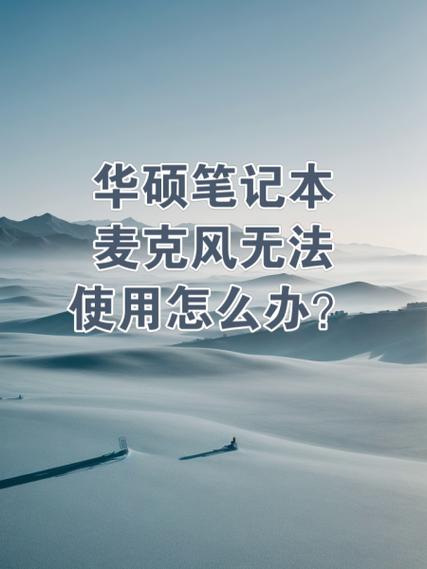 笔记本电脑自带麦克风没声音截图