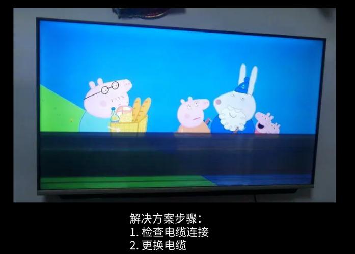 电视每隔几秒会闪屏图标
