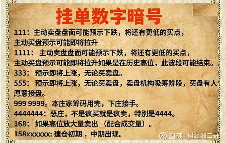 股票数字密码大全截图