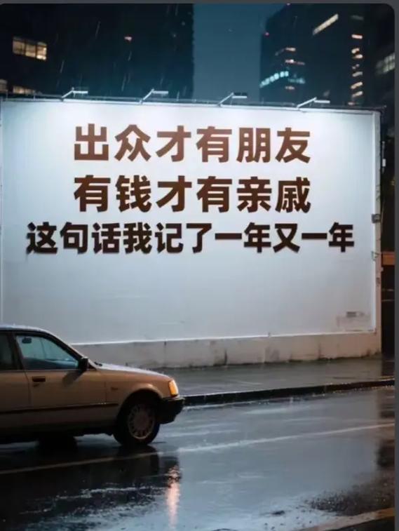 有钱了身边的朋友就多了