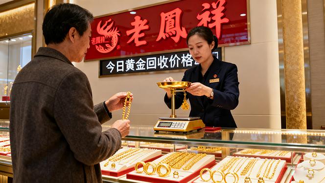 老凤祥柜台回收黄金吗图标
