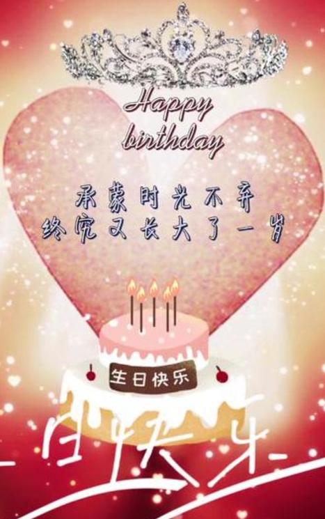 祝自己生日最经典句子图标