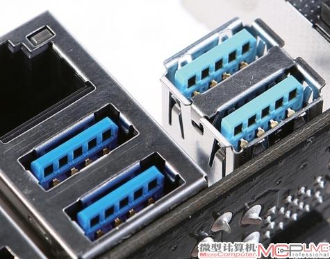 电脑主机usb接口蓝色跟黑色的区别图标