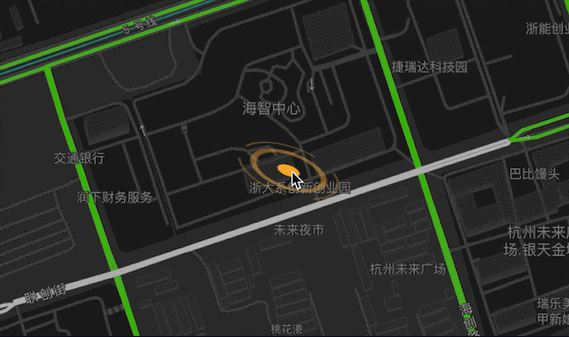 高德地图黑色代表什么截图