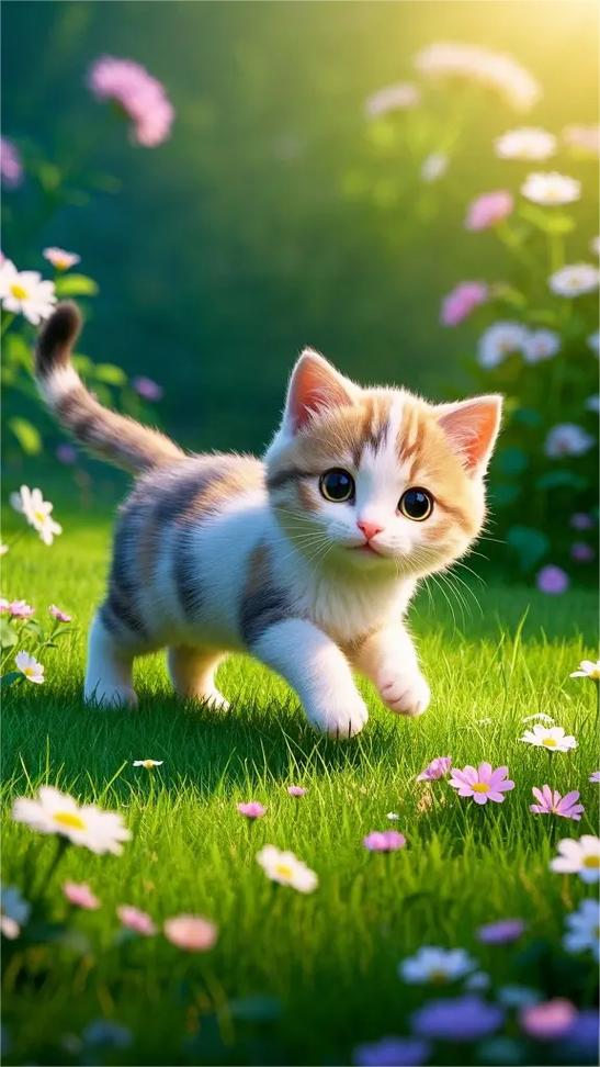 呆萌猫咪图标