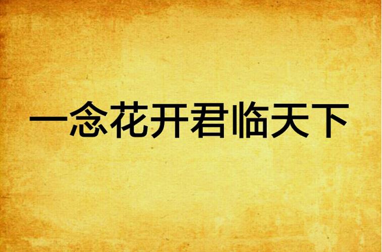 一念花开君临天下出自哪一本图标